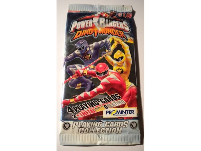 Neotvorena kesica `Power Rangers-Dino Thunder`