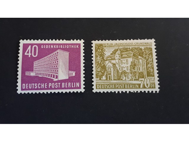 Berlin 1954. * Mi 122-123 ključna