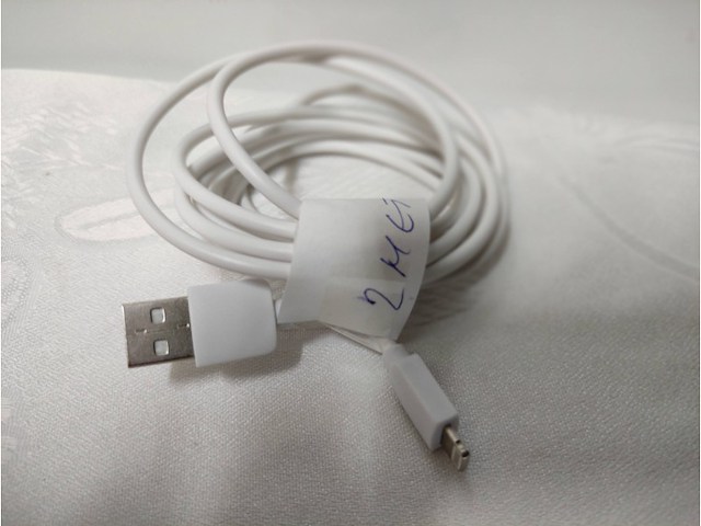 Lightning na USB kabl 2 metra