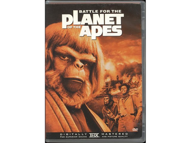 DVD Battle for the Planet of the Apes Zone 1 NTSC