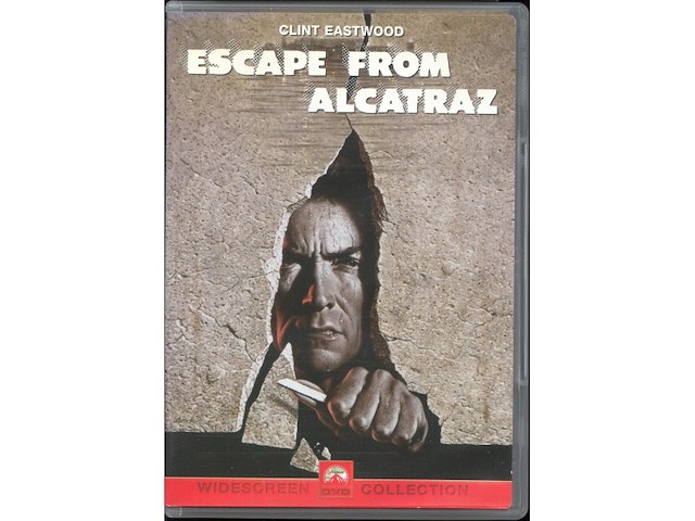 DVD Escape from Alcatraz  Zone 1 NTSC