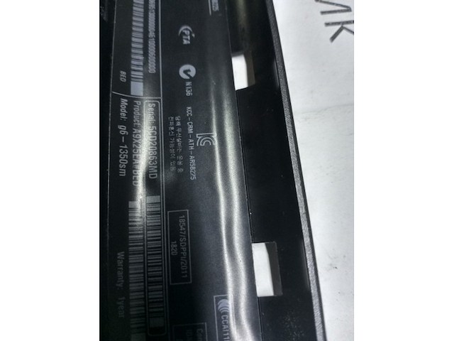 HP g6 1350sm Donji deo kucista