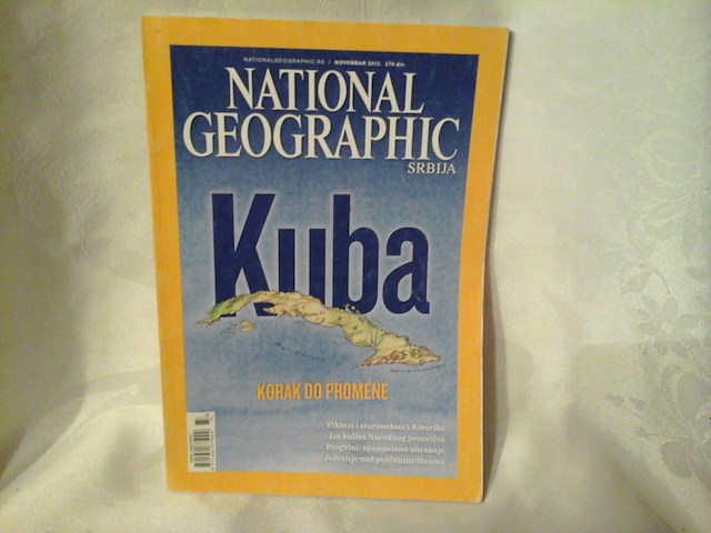 Kuba korak do promene National Geographic nov 2012