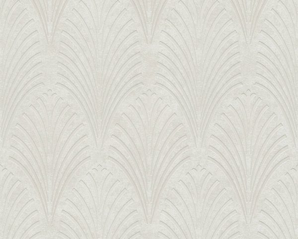 A.S. Création Wallpaper «Graphics, Beige, Cream, Grey, Taupe» 374821