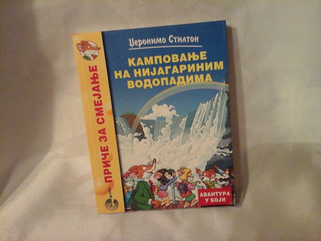 Kampovanje na Nijagarinim vodopadima Džeronimo Stilton