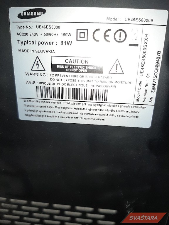 Prodajem Samsung Smart Tv E46