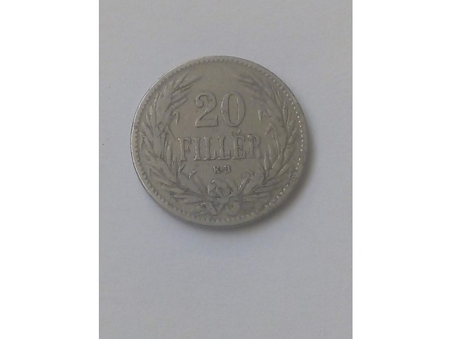 20 Filler 1894.g - Mađarska -