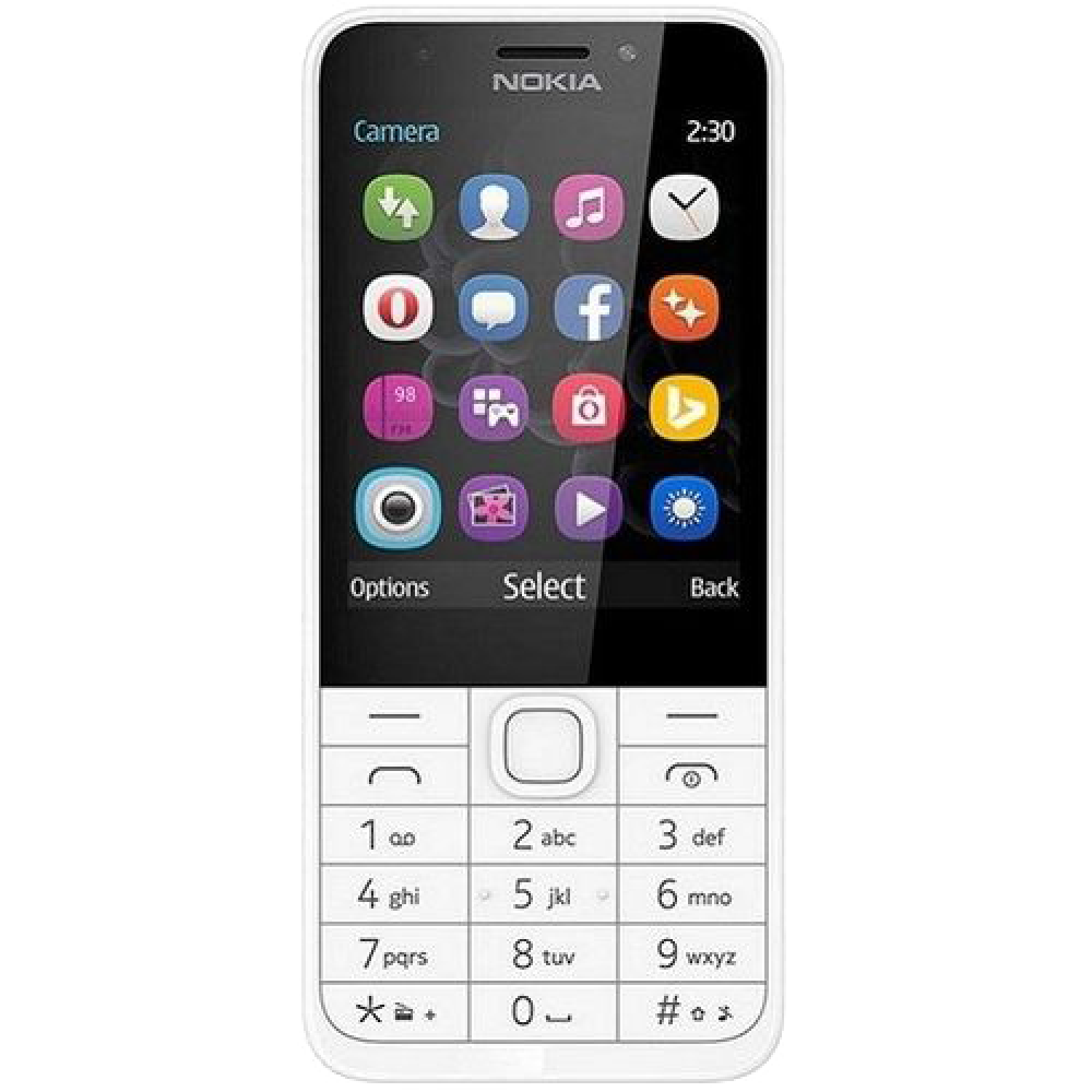 NOKIA mobilni telefon 230 DS Silver Dual Sim