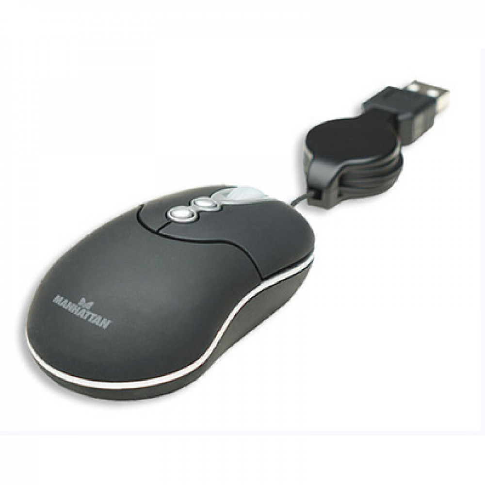 MANHATTAN MH miš, MM3, optički, mini, USB, 1000 dpi 176873