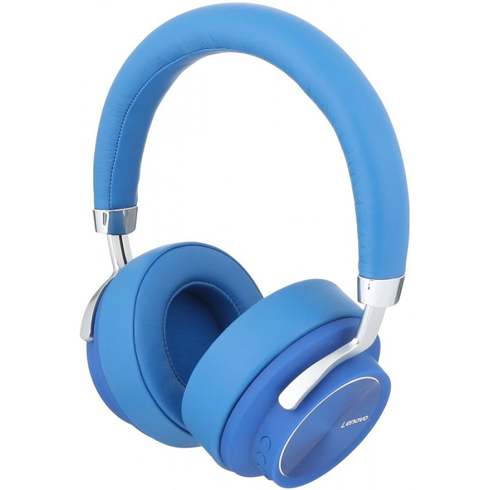 Lenovo HD800 Bluetooth Headphones, Blue