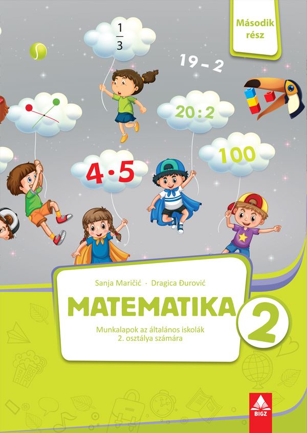 Matematika 2, Radna sveska – drugi deo (Mađarski jezik)