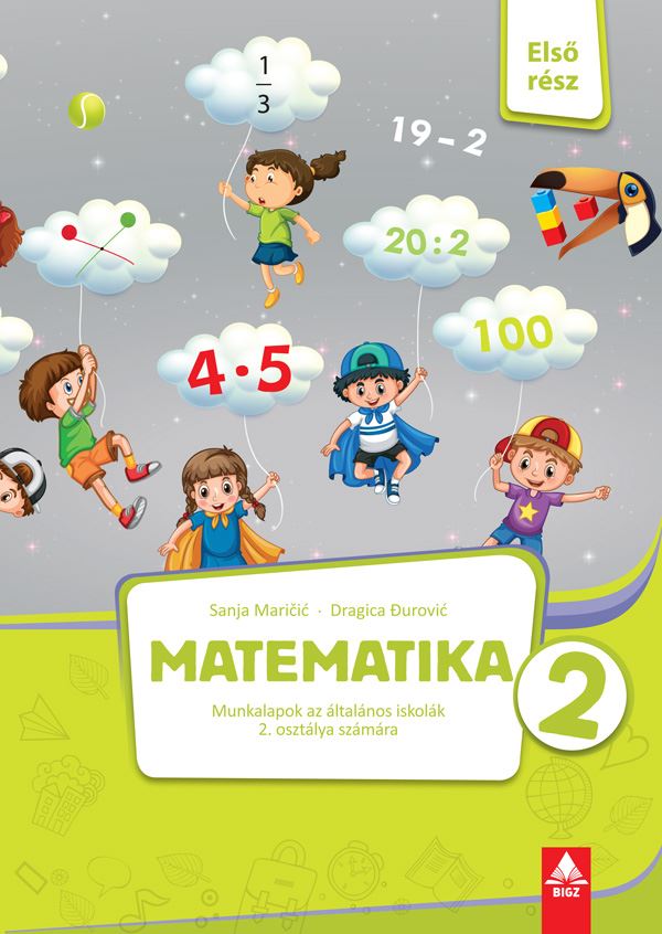 Matematika 2, Radna sveska – prvi deo (Mađarski jezik)