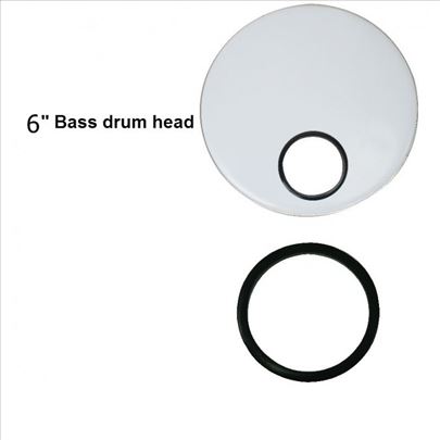 Hole Silver 6" Bass Drum D083N