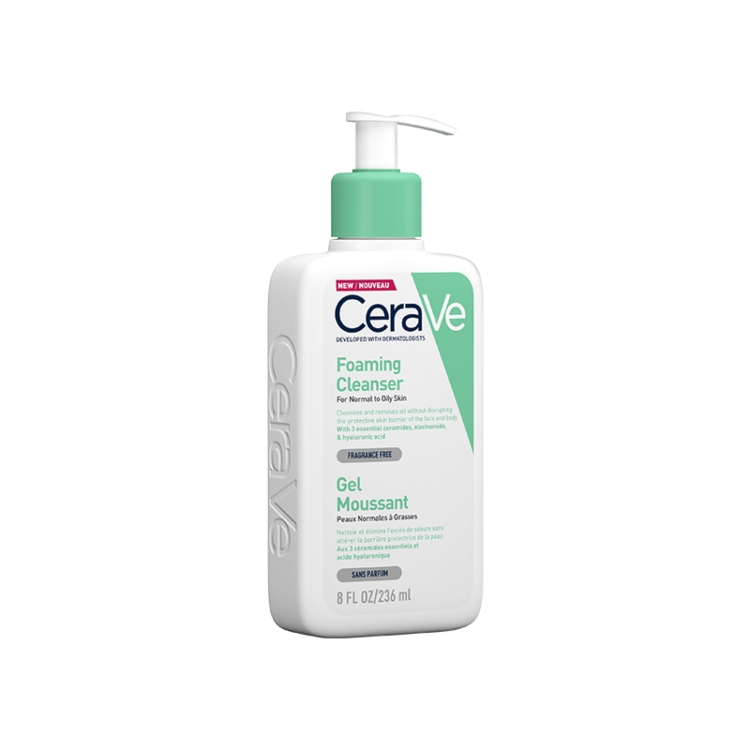 CeraVe Penušavi gel za čišćenje za normalnu do masnu kožu 236 ml