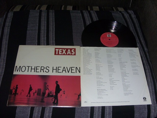 Texas ‎– Mothers Heaven LP RTB 1991.