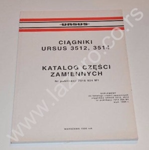 Katalog Ursus 3512-3514