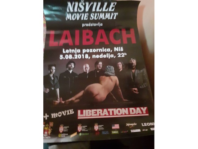 POSTER LAIBACH + ULAZNICA