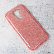 Futrola Crystal Dust za Xiaomi Redmi Note 9 roze