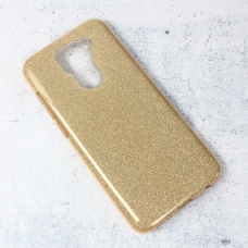 Futrola Crystal Dust za Xiaomi Redmi Note 9 zlatna