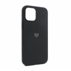 Futrola Heart za iPhone 12 Pro Max 6.7 crna