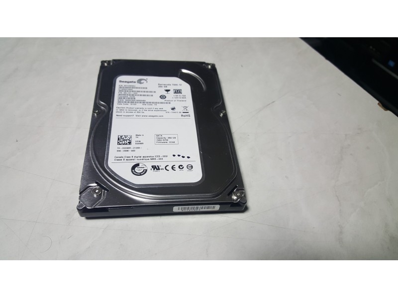 hard disk sataII seagate ispravan 250gb nema losih se