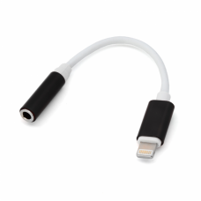 Adapter za slusalice iP-11 iPhone lightning na 3.5mm crni