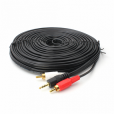 Kabl 2 RCA M na 3.5mm stereo M JWD-AUDIO4 15m DC3.5 na 2RCA