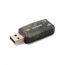 USB 2.0 zvucna karta 5.1 JWD-Sound4 crna