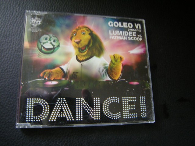 CD - GOLEO VI - LUMIDEE AND FATMAN SCOOP - Dance - MAXI