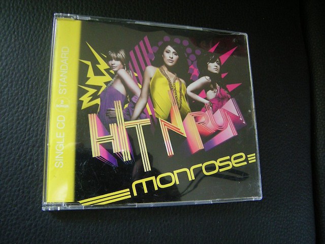 CD - MONROSE - Hit and run - MAXI SINGLE