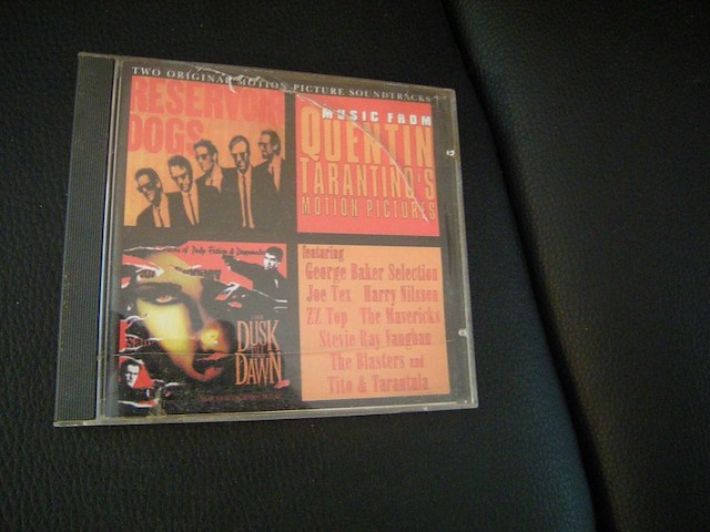 CD - VARIOUS - MUSIC FROM TARANTINO MOTION PICTURES