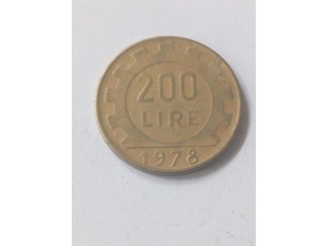 200 Lira 1978.godine - Italija -