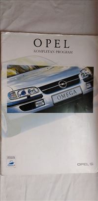 Prospekti Opel: Kompletan program 1998., 36 str. s