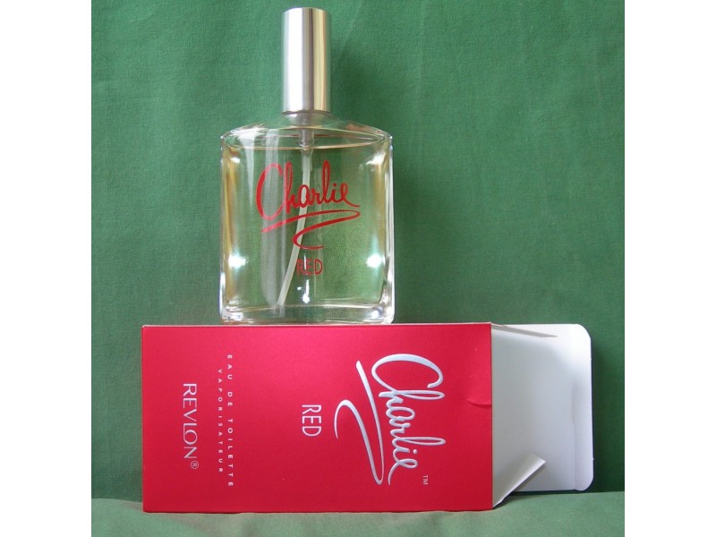 Charlie RED, Revlon EDT, 100 ml, novo