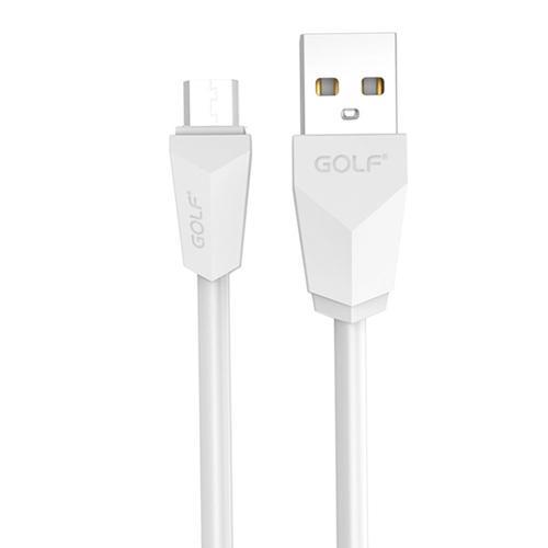 USB kabl na mikro usb 1m GOLF GC-27 beli