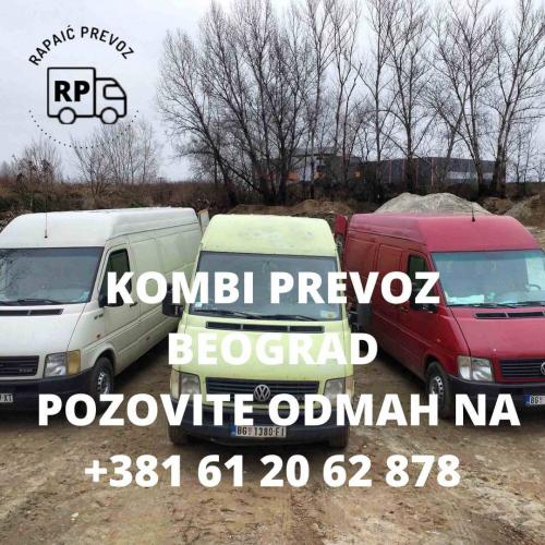 Kombi prevoz Beograd – Prevoz i selidbe Rapaić