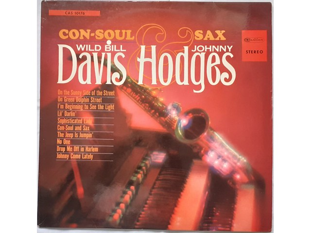 Wild Bill Davis &; Johnny Hodges - Con-soul and sax