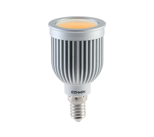 ELMARK LEDCOB 5W E14 230V TOPLO BELA