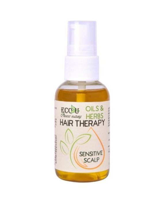 Tretman za suvu kosu i osetljivu kožu glave ECO U Hair Therapy 50ml