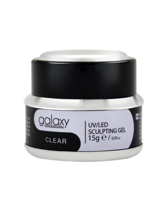 Gradivni gel za nadogradnju noktiju GALAXY LED/UV Clear