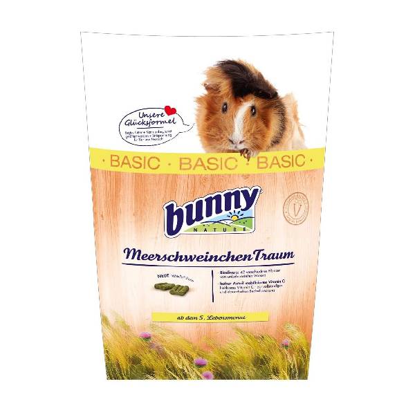 Bunny Nature Guinea Pig Dream Basic, hrana za odraslo morsko prase - 750g