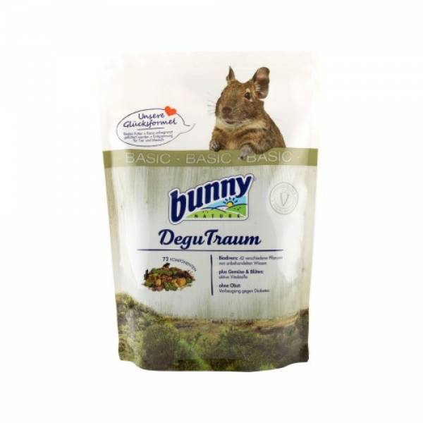 Bunny Nature Degu Dream Basic, hrana za odrasle degue - 1,2kg