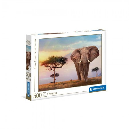 Clementoni puzzle 500 hqc african sunset ( CL35096 )