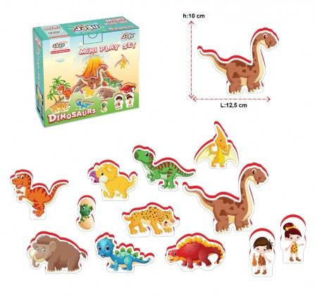 Akar Figure mini dino 12 delova ( 497030 )