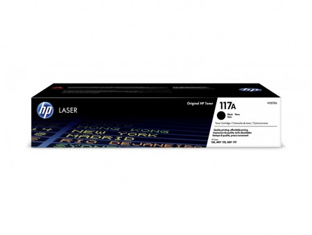 HP 117A Black Original Laser Toner Cartridge W2070A