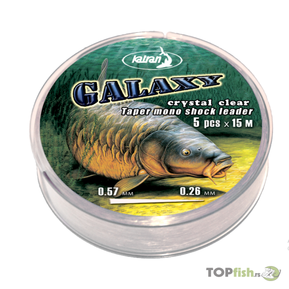 Najlon Mono Leader Galaxy 0,26-0,57mm 5x15m