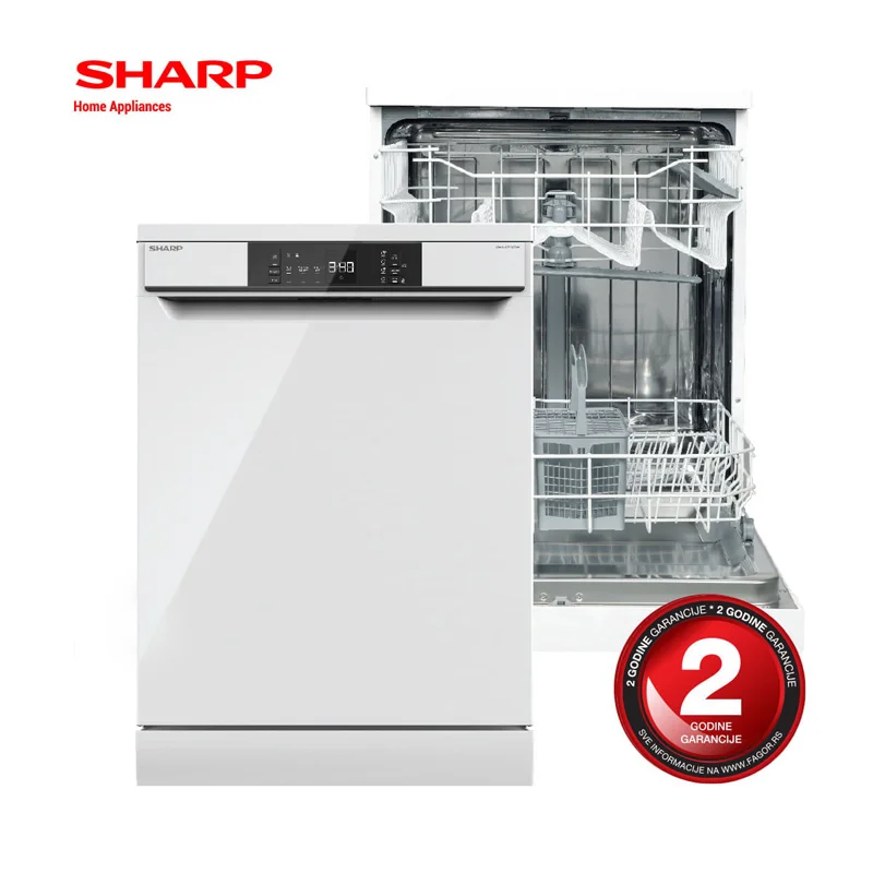 Sharp mašina za pranje sudova – QW-NA1BF47EW-EU
