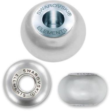 Swarovski Crystal BeCharmed Pearl -srebro