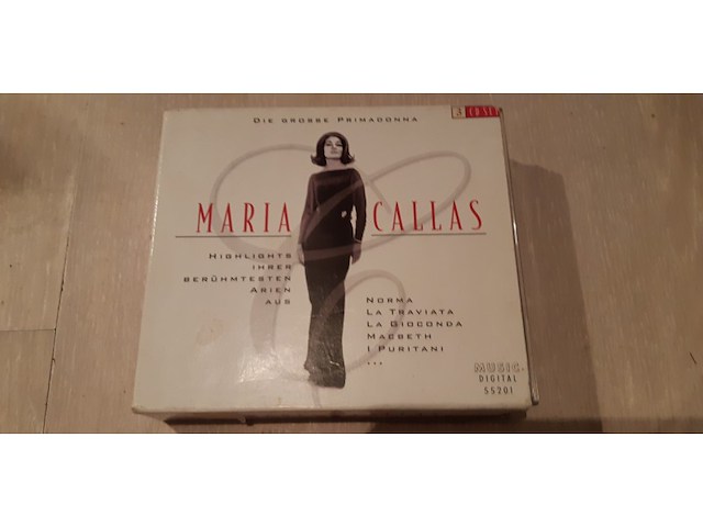 Maria Callas ‎– Die grose Primadonna (3 CD)