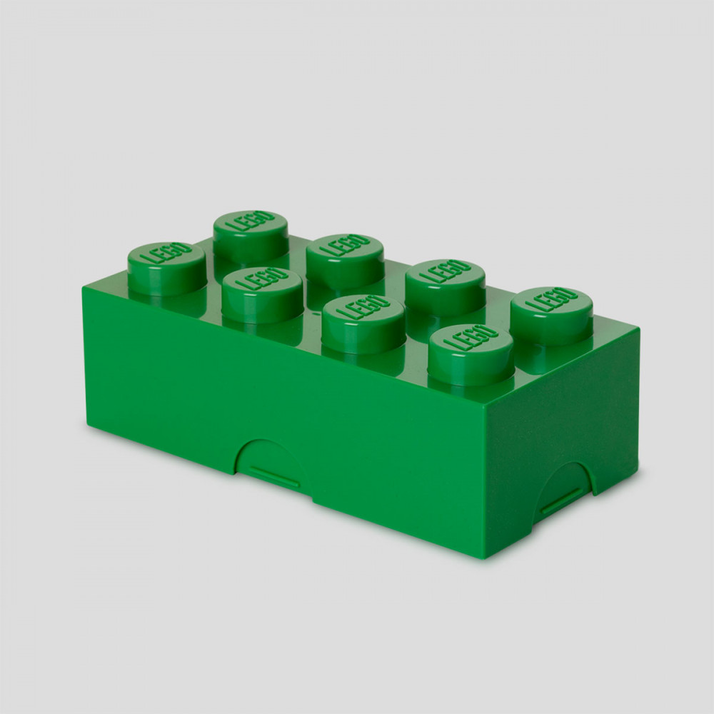 LEGO kutija za odlaganje ili užinu, mala (8): Tamnozelena